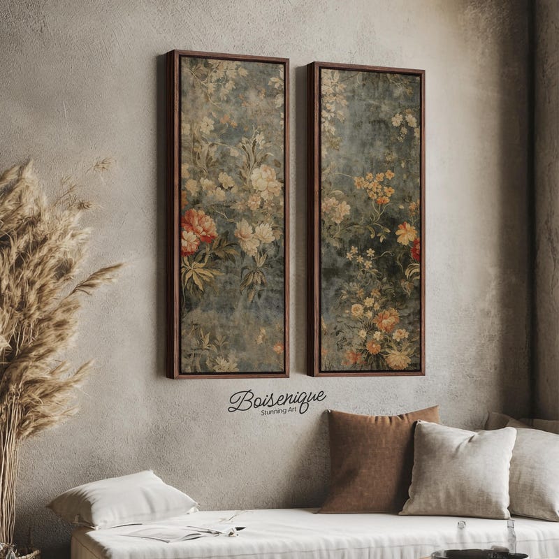 Diptych Art - Etsy