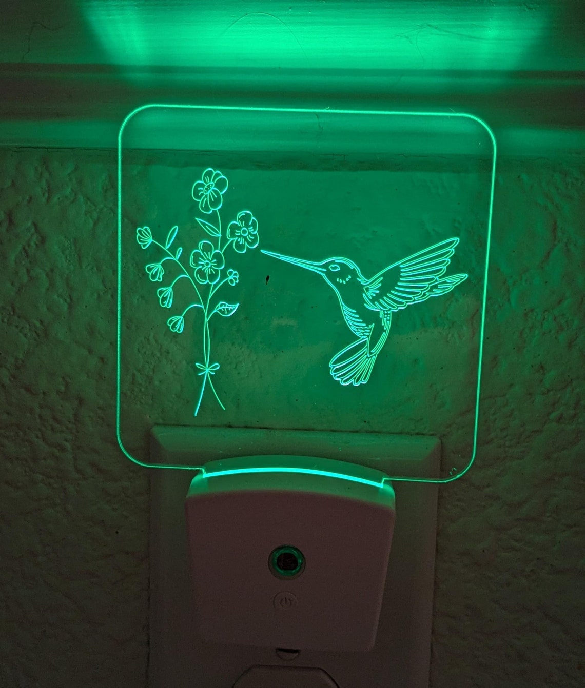 Hummingbird Plug in Night Light - Etsy
