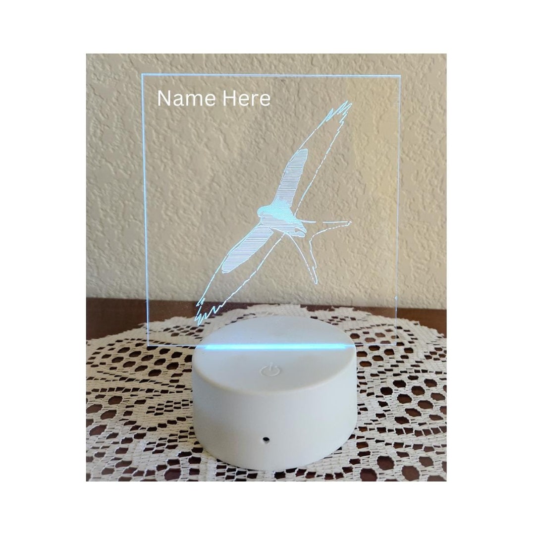 Swallow-tailed Kite LED Tabletop Light - Etsy