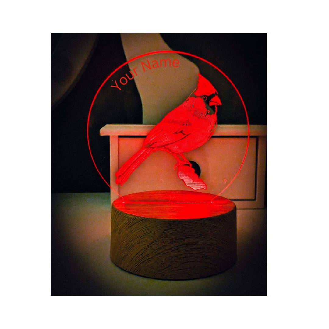 Cardinal LED Tabletop Light - Etsy