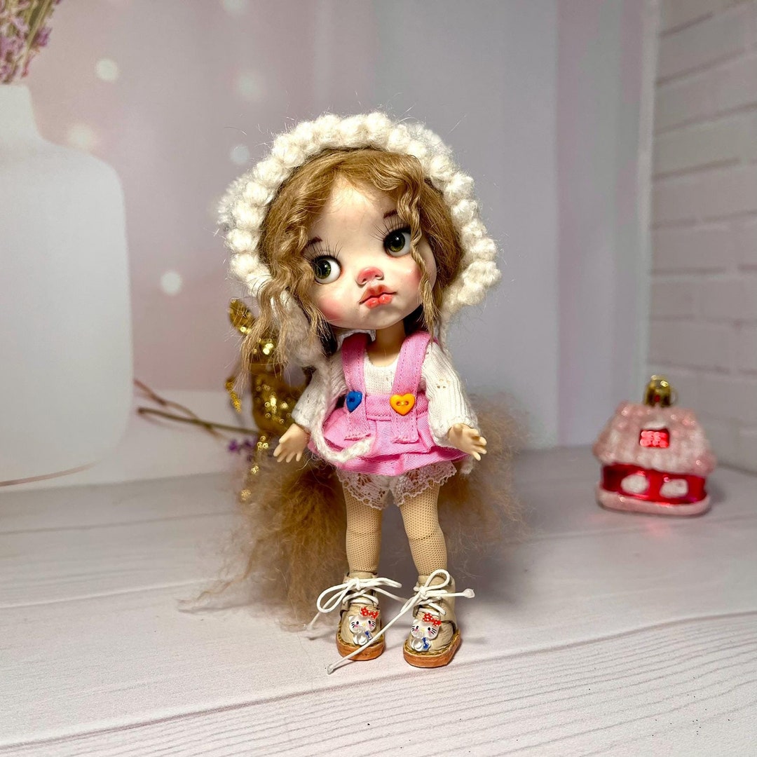 Handmade Collectible Dolls Unique Art Dolls OOAK Gifts Custom Decor ...