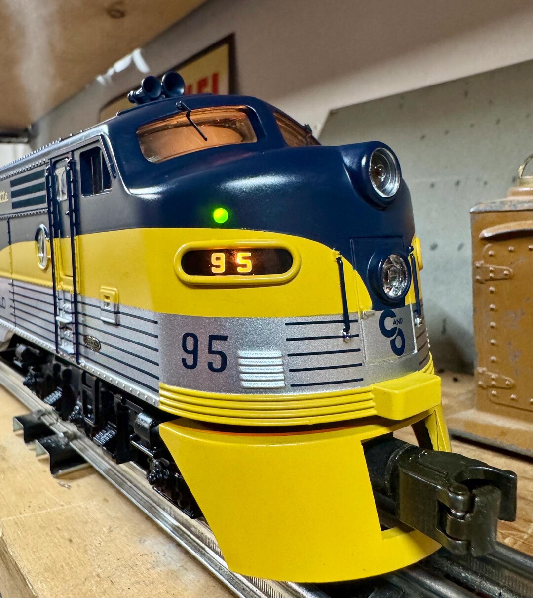 MTH Premiere Scale 20-2205-1 Pere Marquette, C & O EMD E-8 ABA Diesel ...