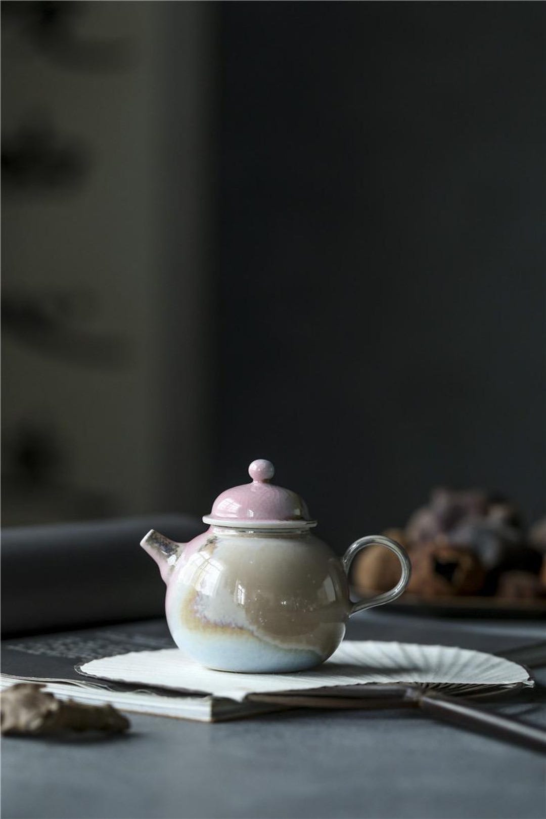 Handmade Natural Ice-cracked Glaze Tea Pot Aurora Series 150ml - Etsy