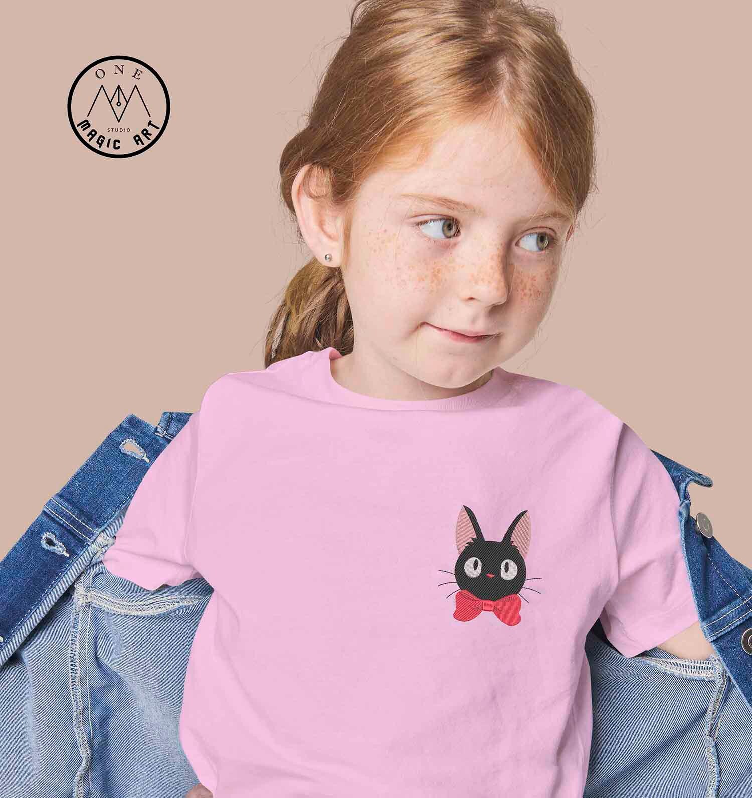 Anime Cartoon Chibi Kiki Jiji Design Embroidery Machine Pattern Digital ...