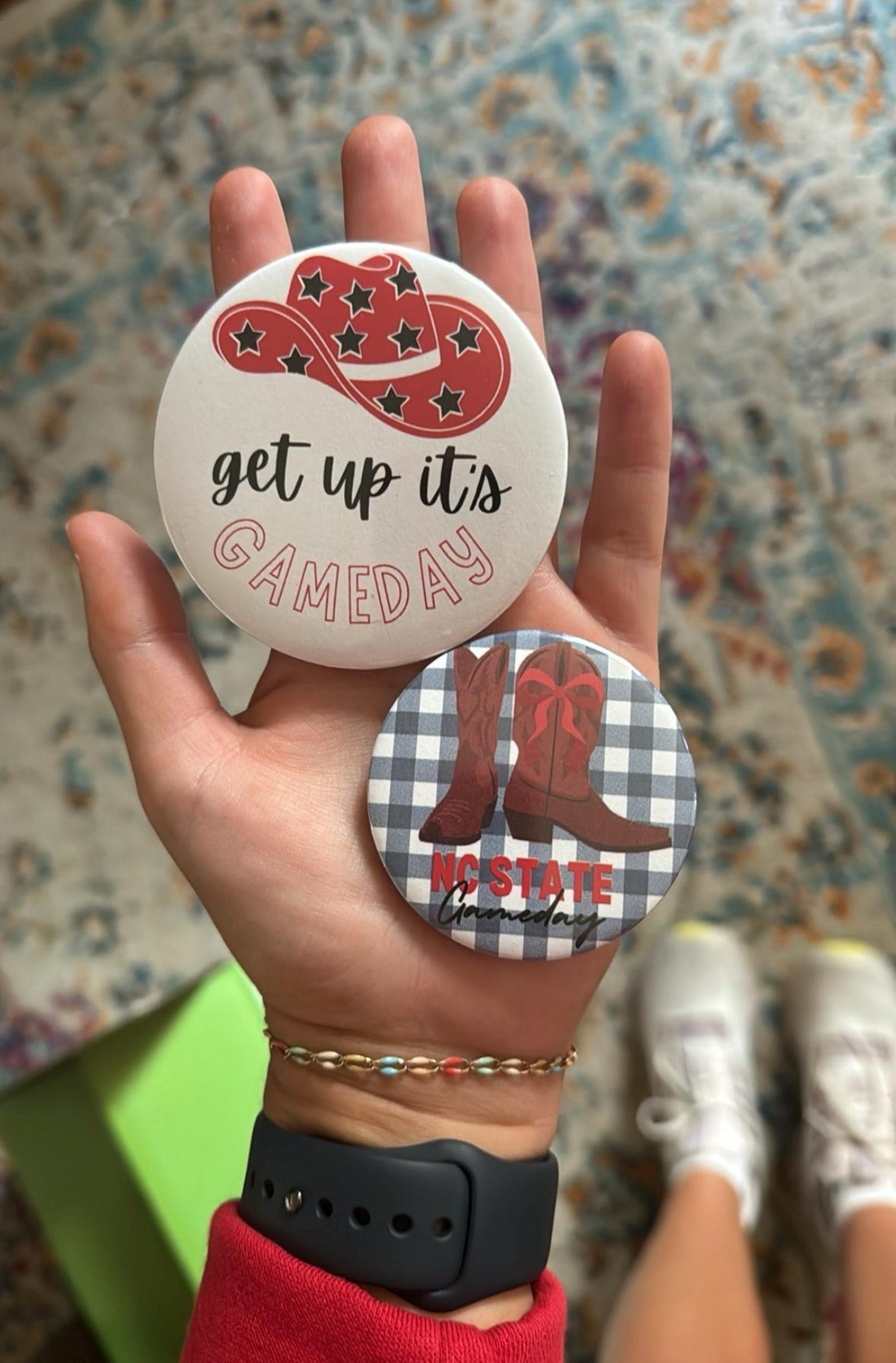 Custom Gameday Pins / Gameday Buttons / Gameday Pins / Custom Pins - Etsy