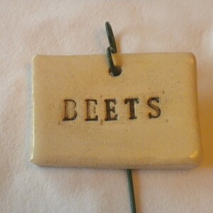 Beets Plant Markers - Etsy