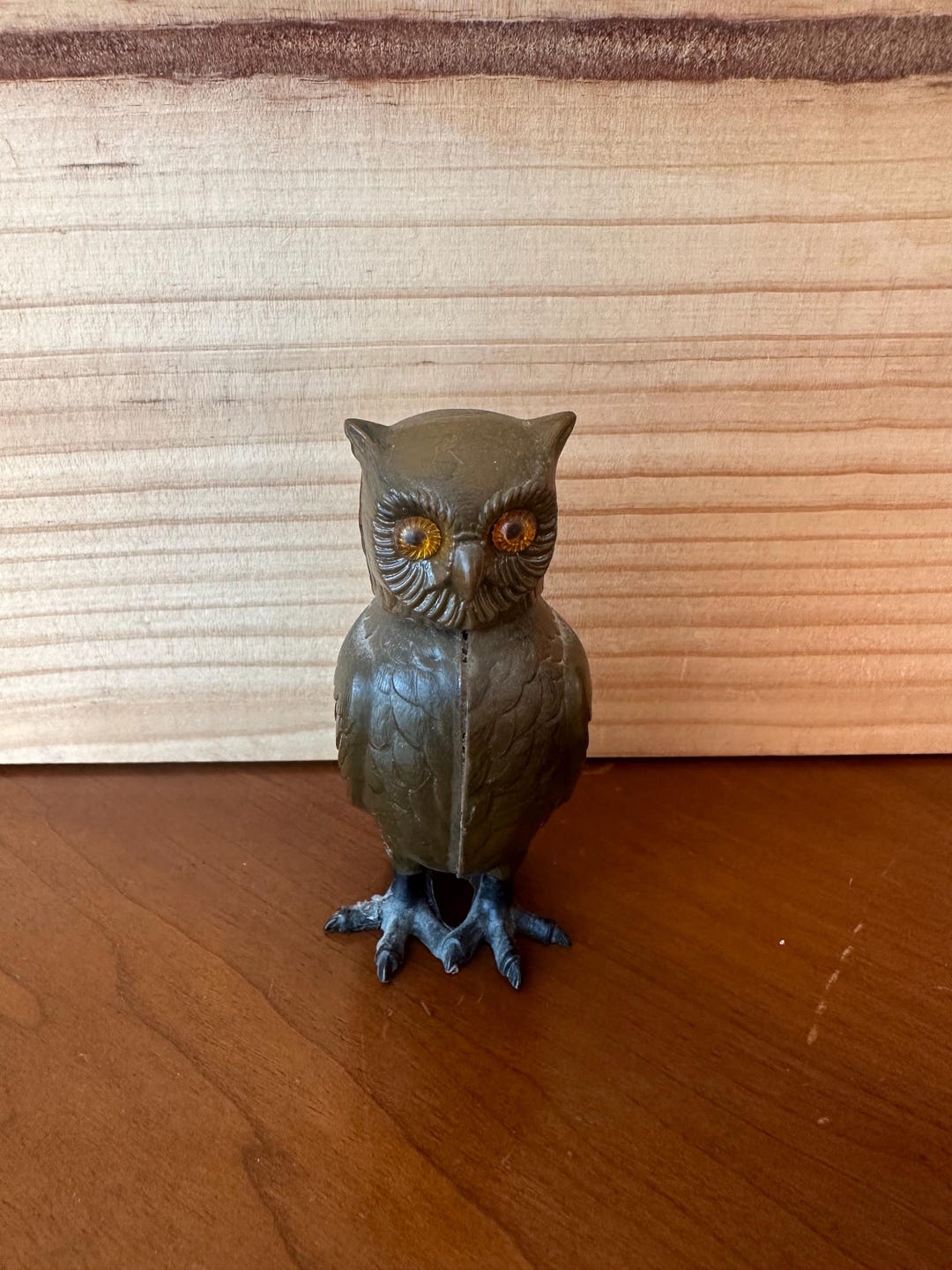 Vintage Owl Bobblehead, Nodder Halloween Toy 3 Inches Tall - Etsy