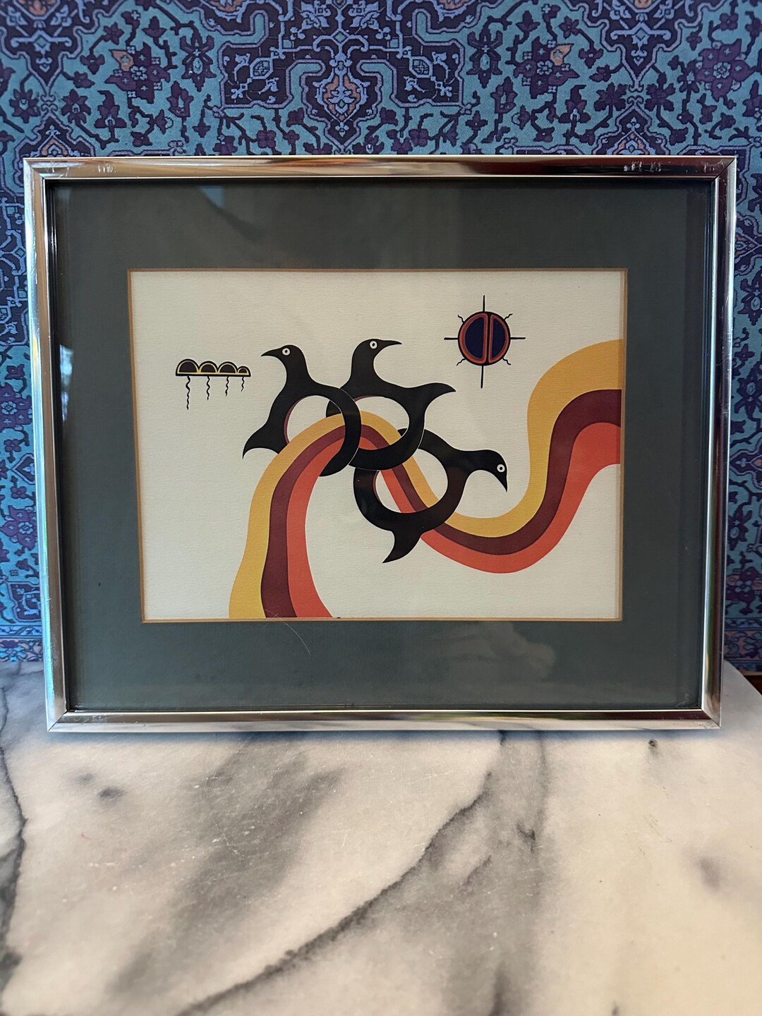 Vintage “flock” Penguins by Jackson Beardy 1960’s-1970’s Indigenous Art ...