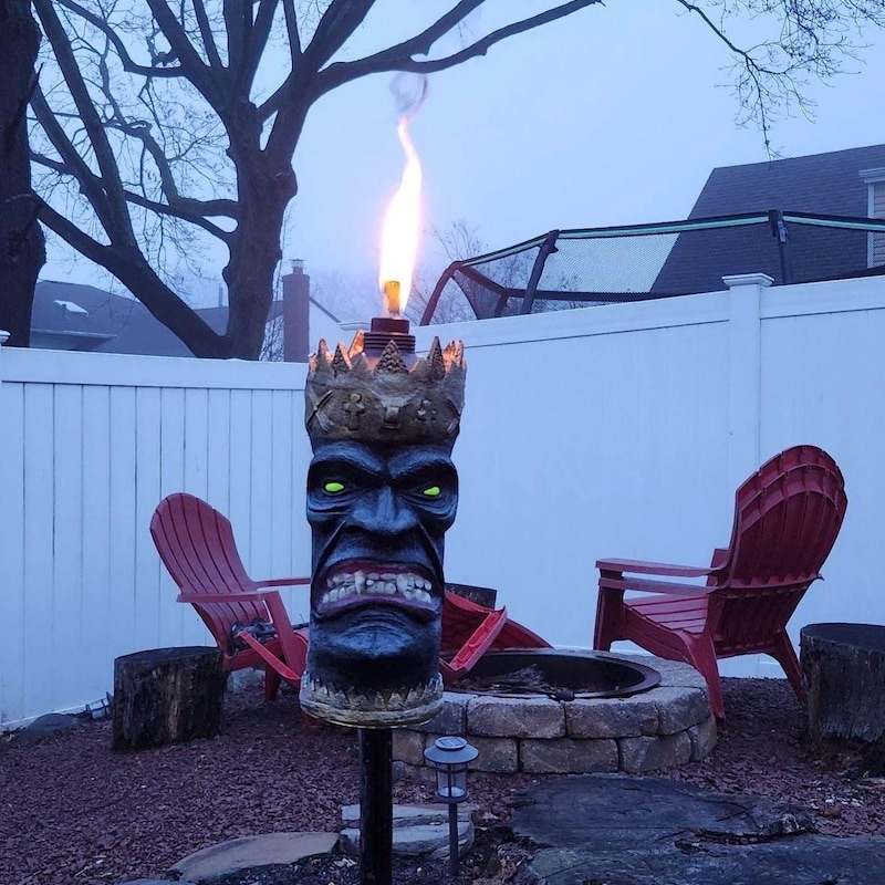 Tiki Torch - Etsy