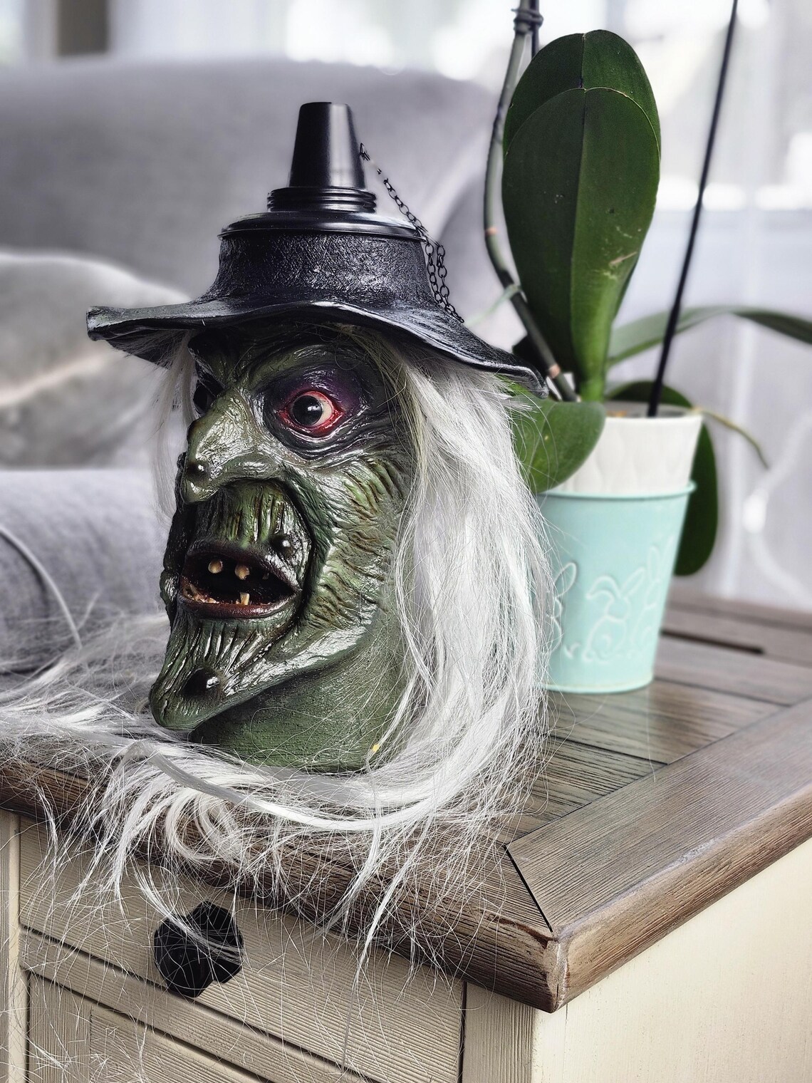 The Witch - Monster Tiki Torch - a Hauntingly Unique Piece Perfect for ...