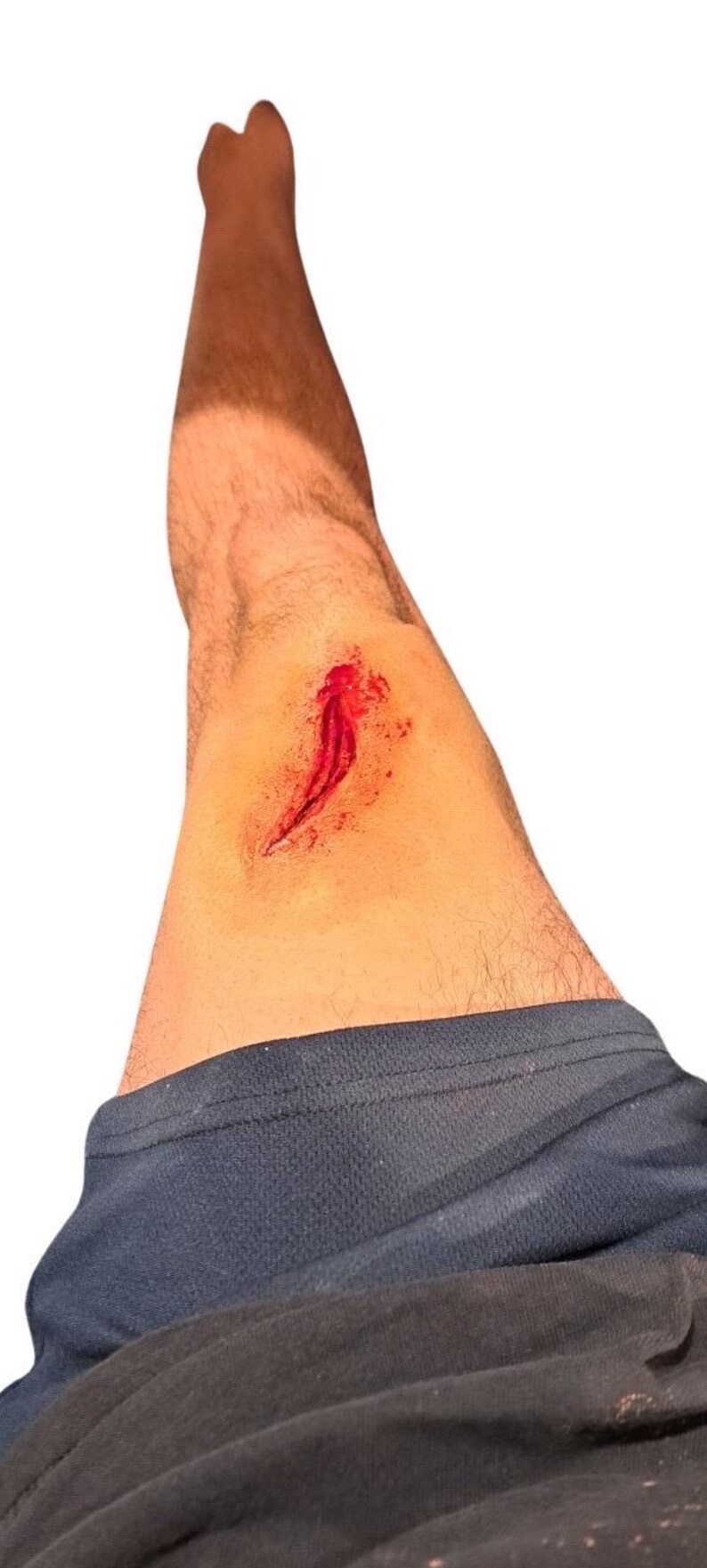 Realistic Latex Prosthetic Wound: Fresh Gash, Special Effects Makeup - Etsy