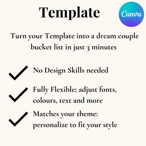 Couples' Vision Board Bingo | Editable Canva Bingo Template | Vision ...