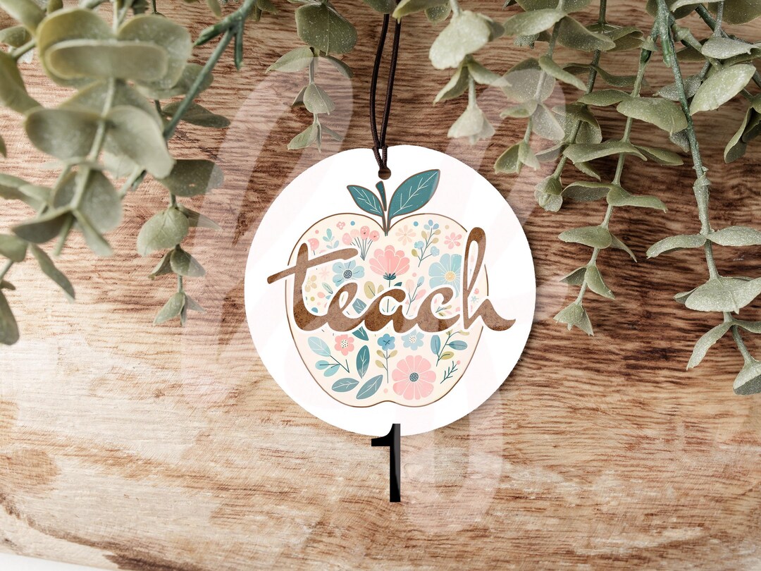 Hanging Car Freshener//round//car Freshie//double-sided// 9 Options - Etsy