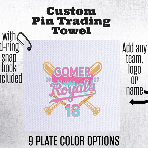 Trading Pin Towel - Etsy