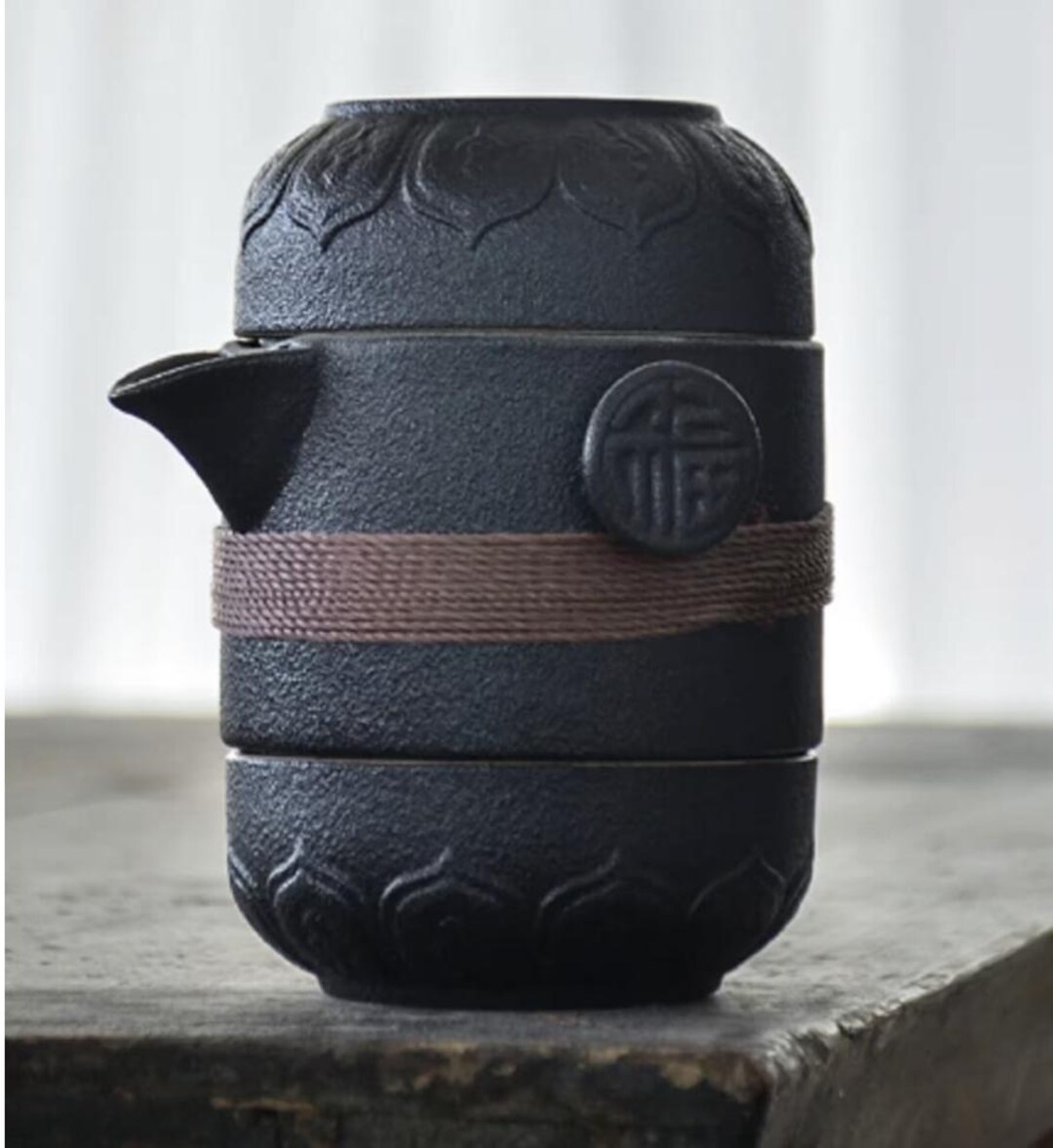 Traditional Portable Japanese Ceramic Tea Set: Perfect for Tea Lovers ...
