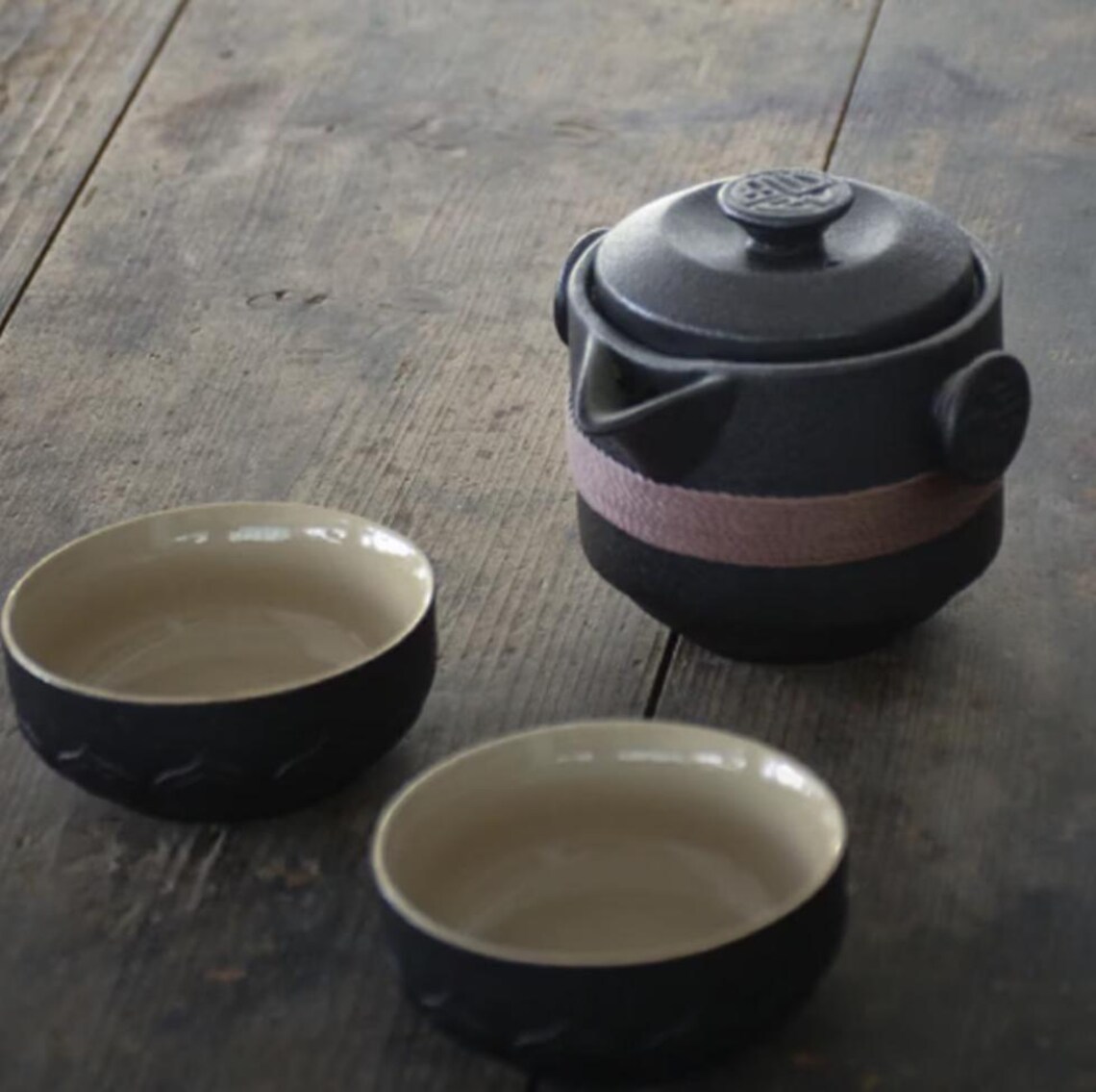 Traditional Portable Japanese Ceramic Tea Set: Perfect for Tea Lovers ...