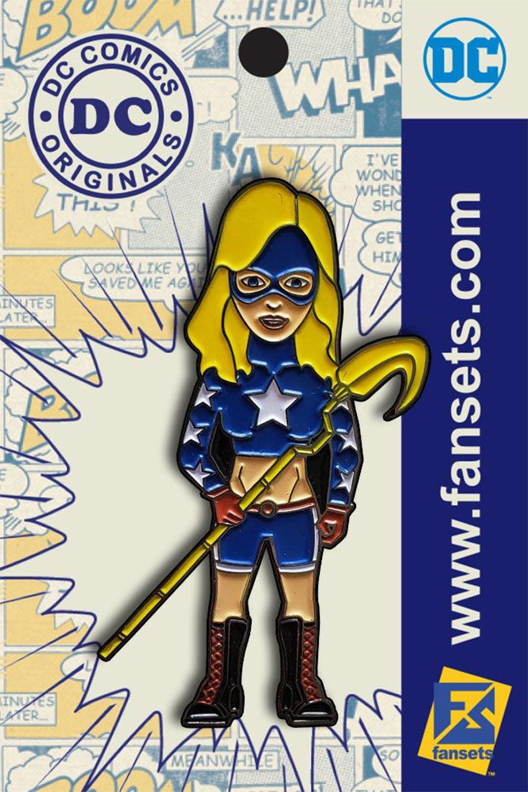 DC Comics Classic STARGIRL Licensed Fansets Pin - Etsy