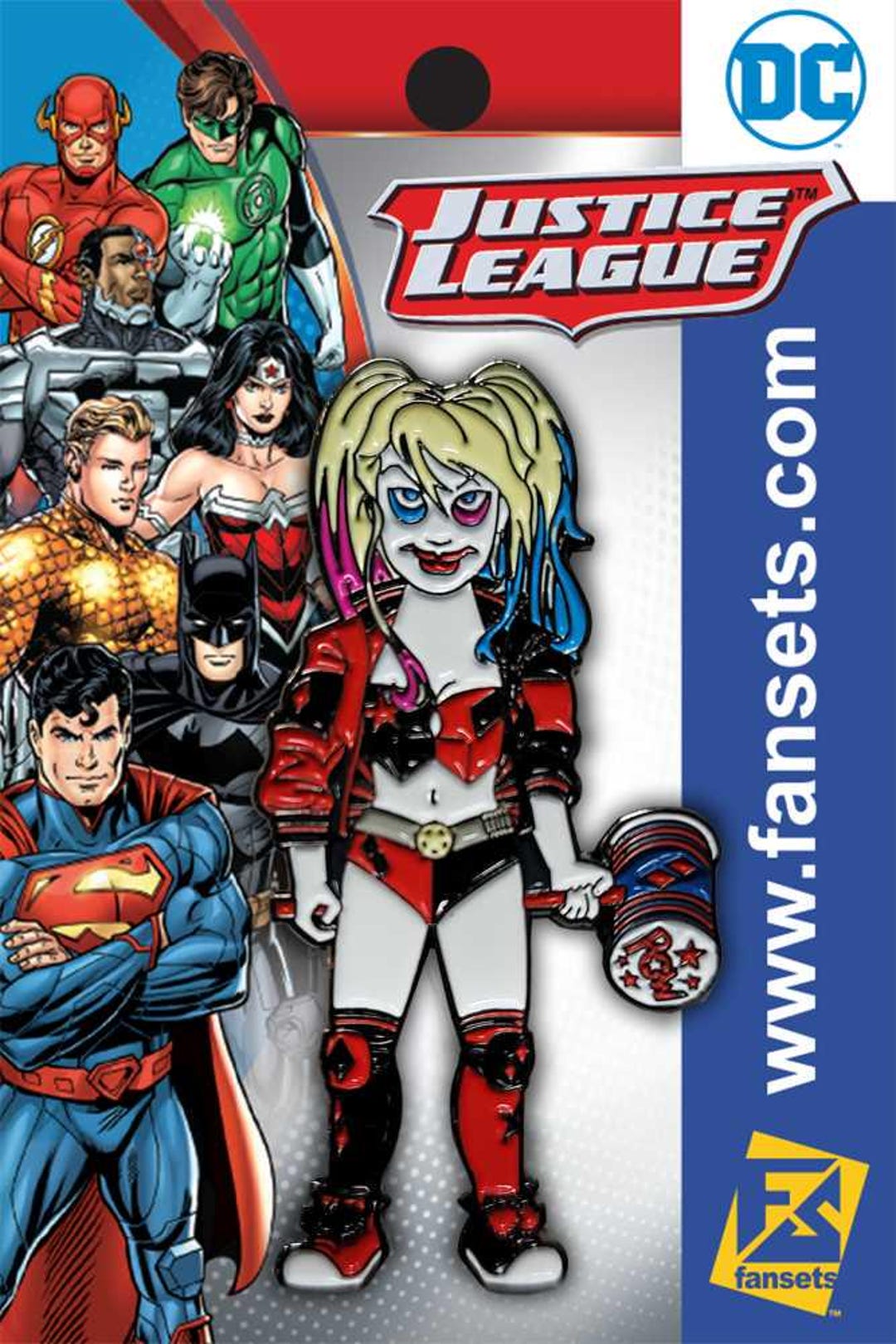 DC Comics Classic HARLEY QUINN Rebirth Licensed Fansets Pin - Etsy