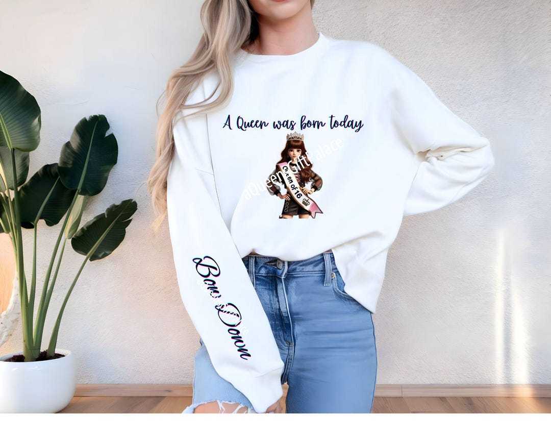 Sweet 16 Queen, Sweet 16, Sweet 16 PNG, Sweet 16 Gift, Sweet 16 ...