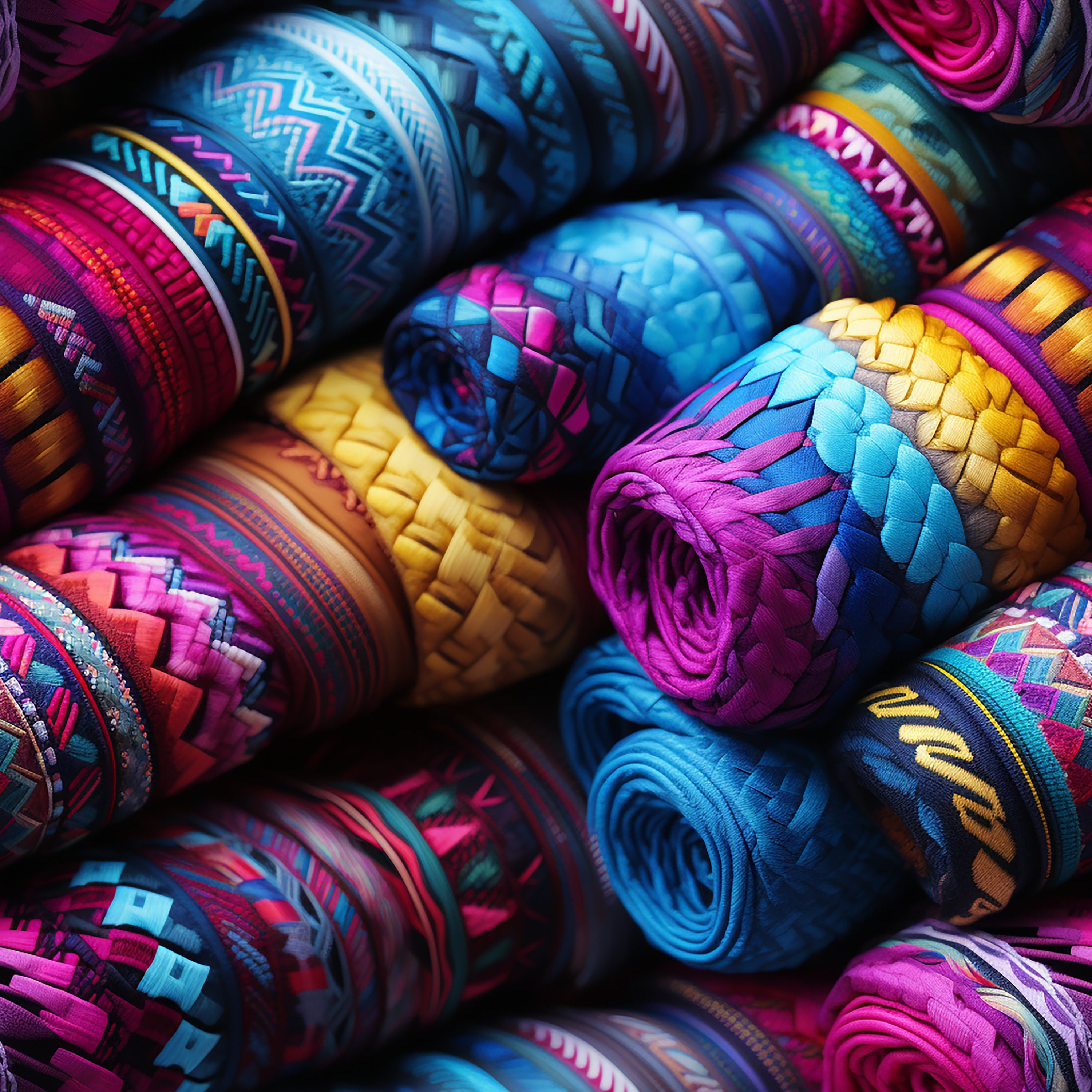 24 Mexican Serape Seamless Digital Patterns, Mexican Blanket Instant ...