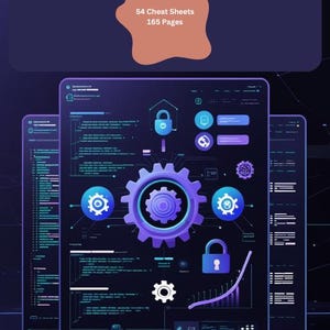 Devops Cheat Sheet Bundle | 54 Printable Guides | 165 Pages for CI/CD ...