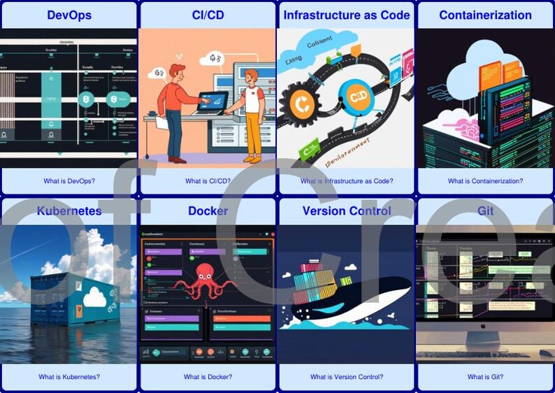 20 Printable Devops Flashcards – Learn CI/CD, Docker, Kubernetes, Agile ...
