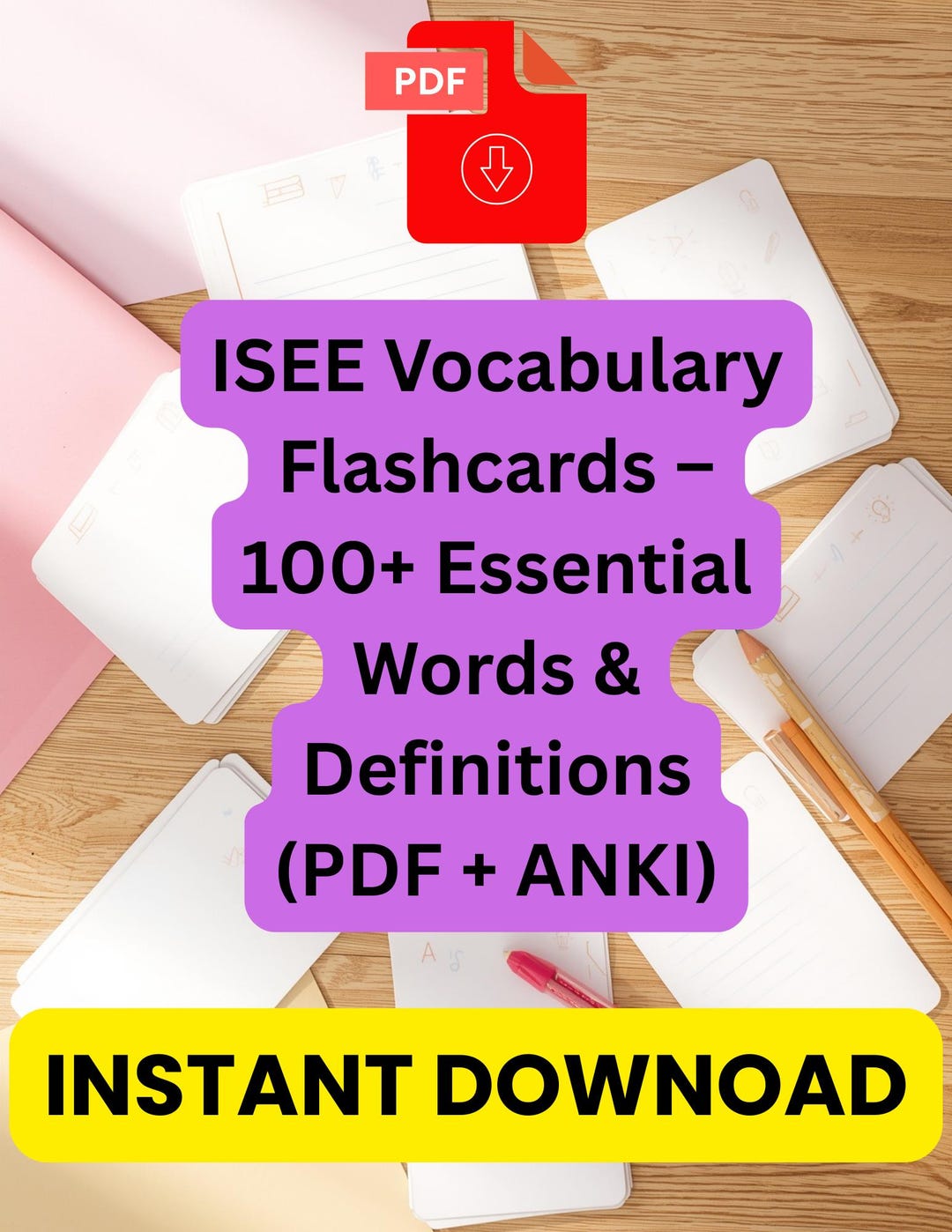 Transform Your ISEE Vocabulary Score — the Complete Flashcard & Anki ...