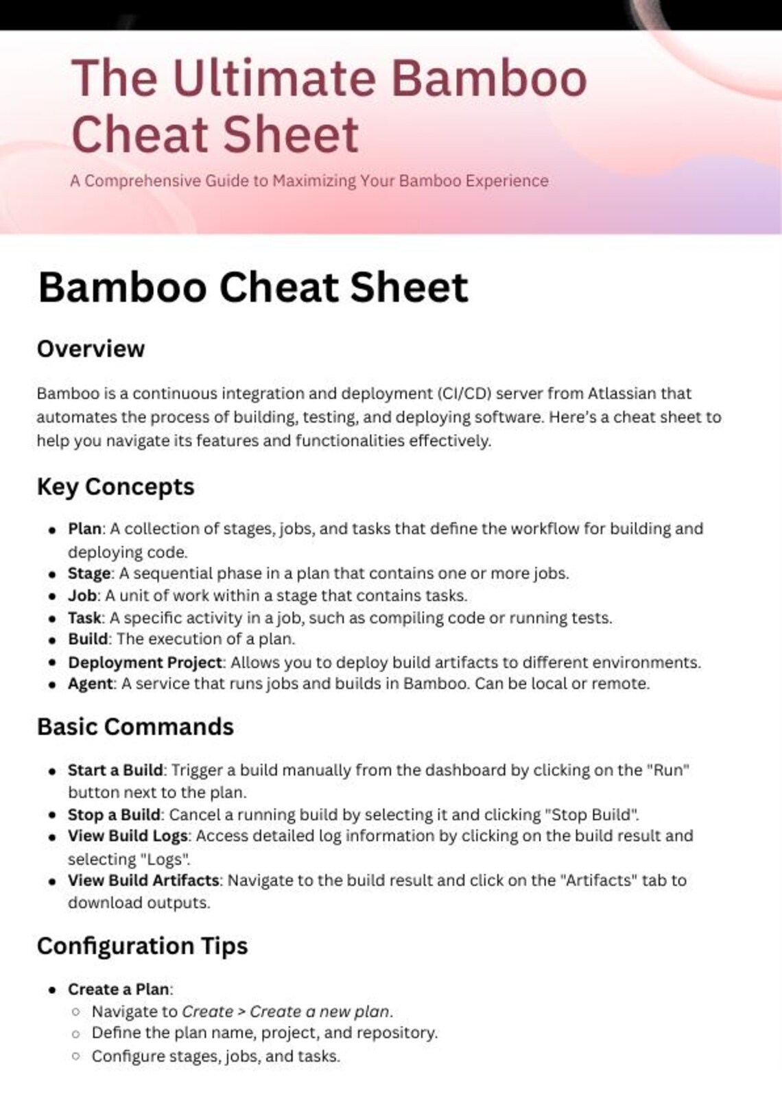 Devops Cheat Sheet Bundle | 54 Printable Guides | 165 Pages for CI/CD ...