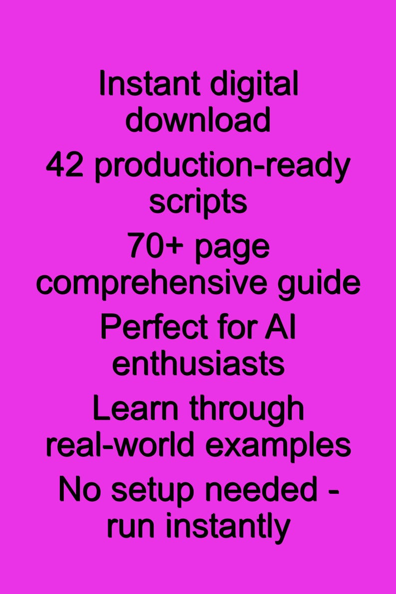 Complete Gemini API Guide - 42 Python Scripts, 70+ Page PDF & Cheat ...