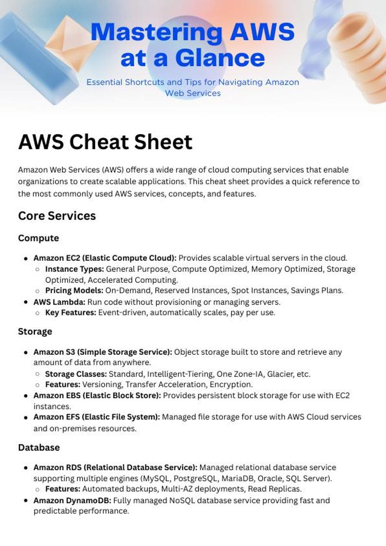 Devops Cheat Sheet Bundle | 54 Printable Guides | 165 Pages for CI/CD ...