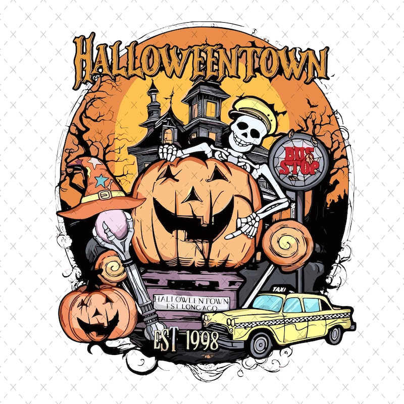 Halloween Town - Etsy