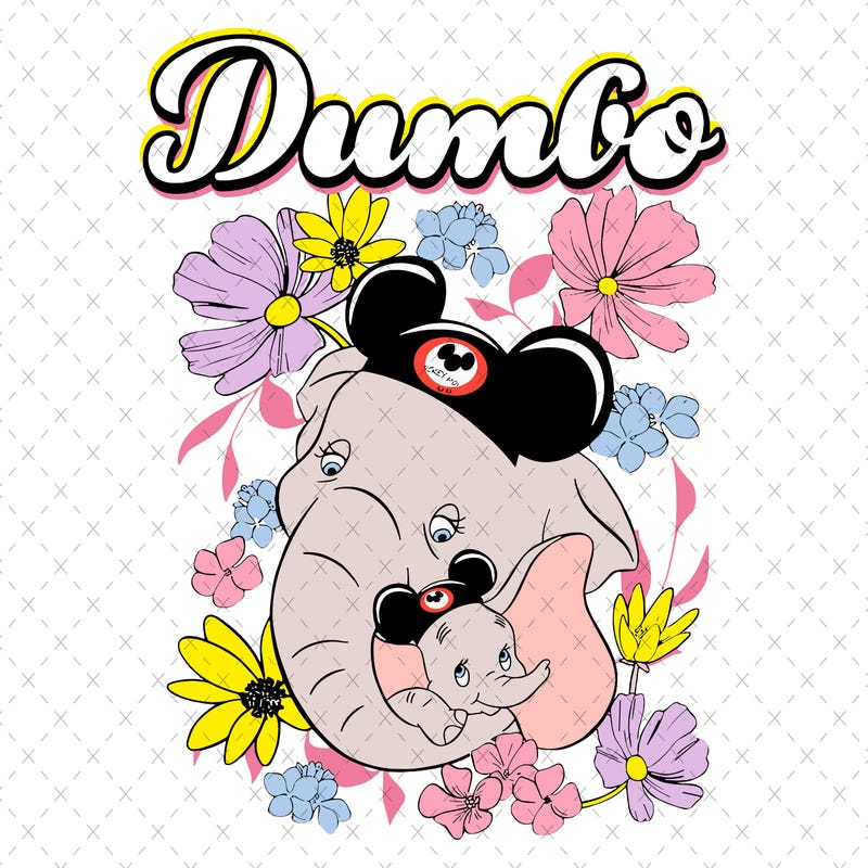 Dumbo and Mother - Etsy