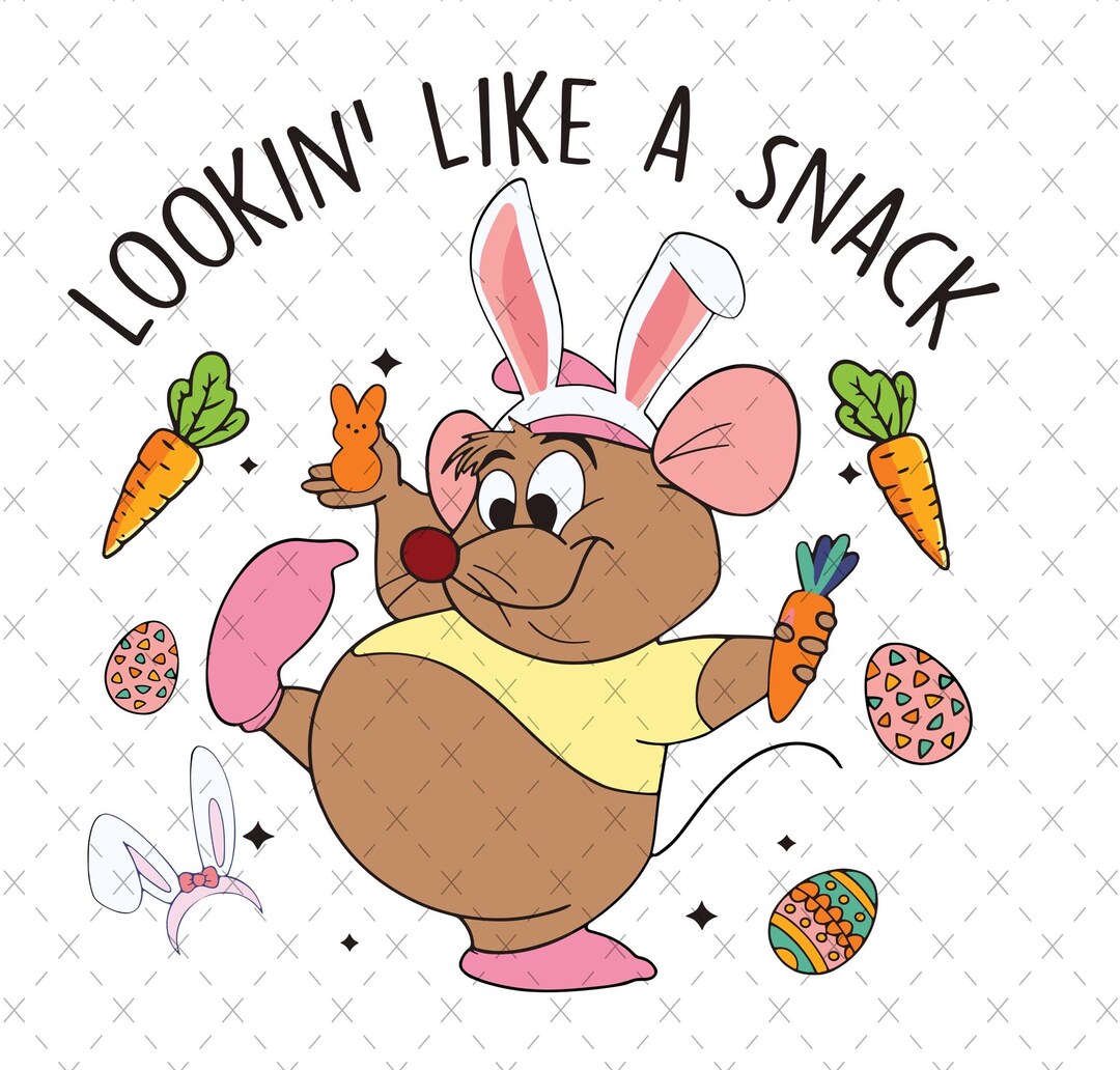 Gus Gus Easter SVG: Lookin' Like A Snack, Cricut File (PNG) - Etsy