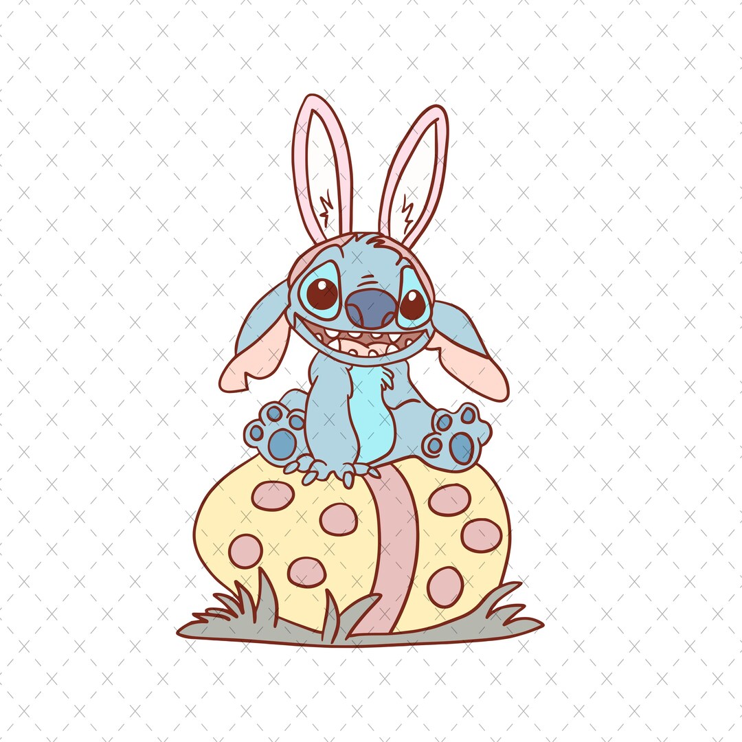 Happy Easter Stitch SVG PNG, Cricut Designs (digital File) - Etsy