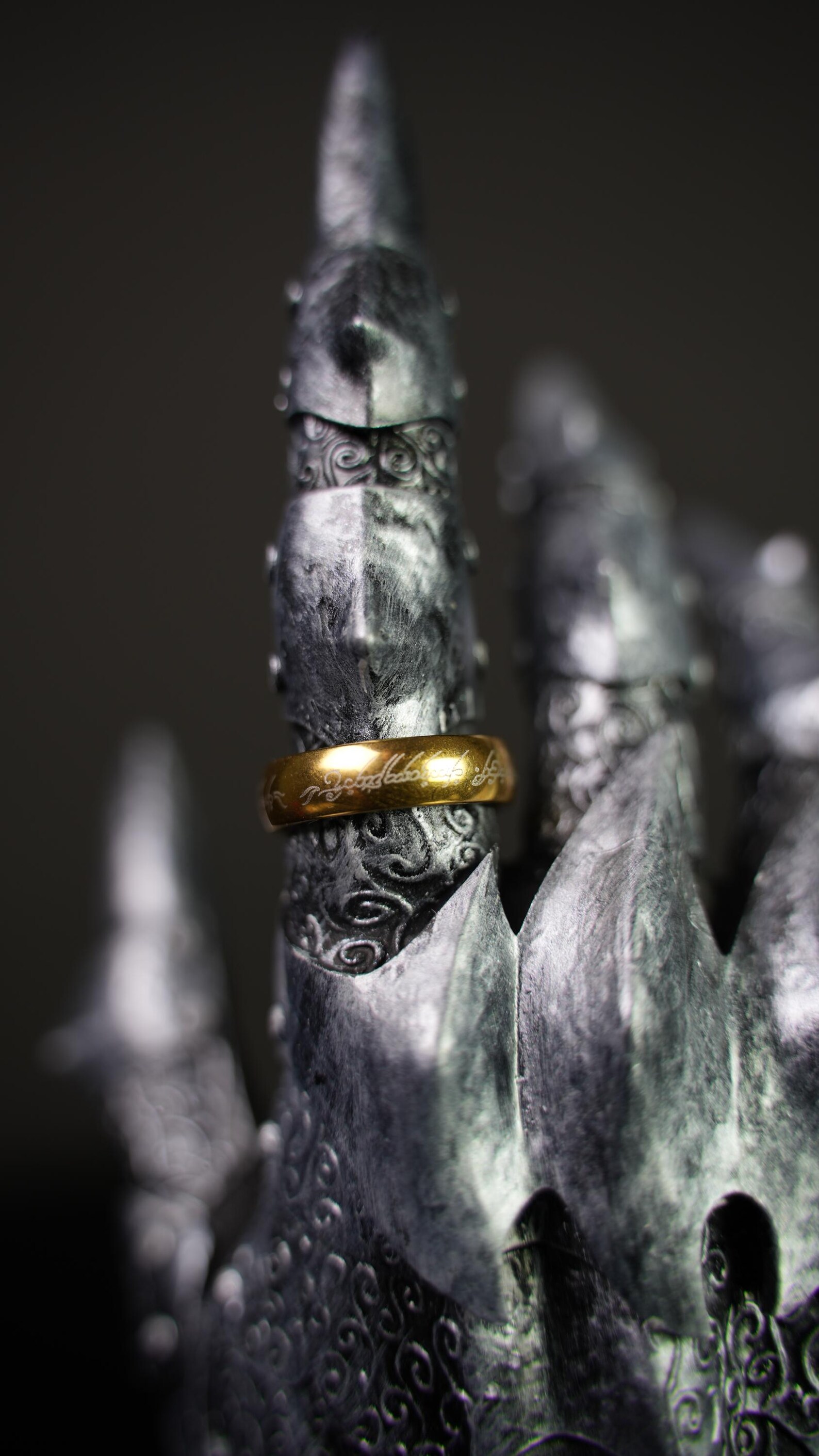 Hand of Dark Lord Sauron With Real Metal Ring, Sauron Hand, 3d Sauron ...