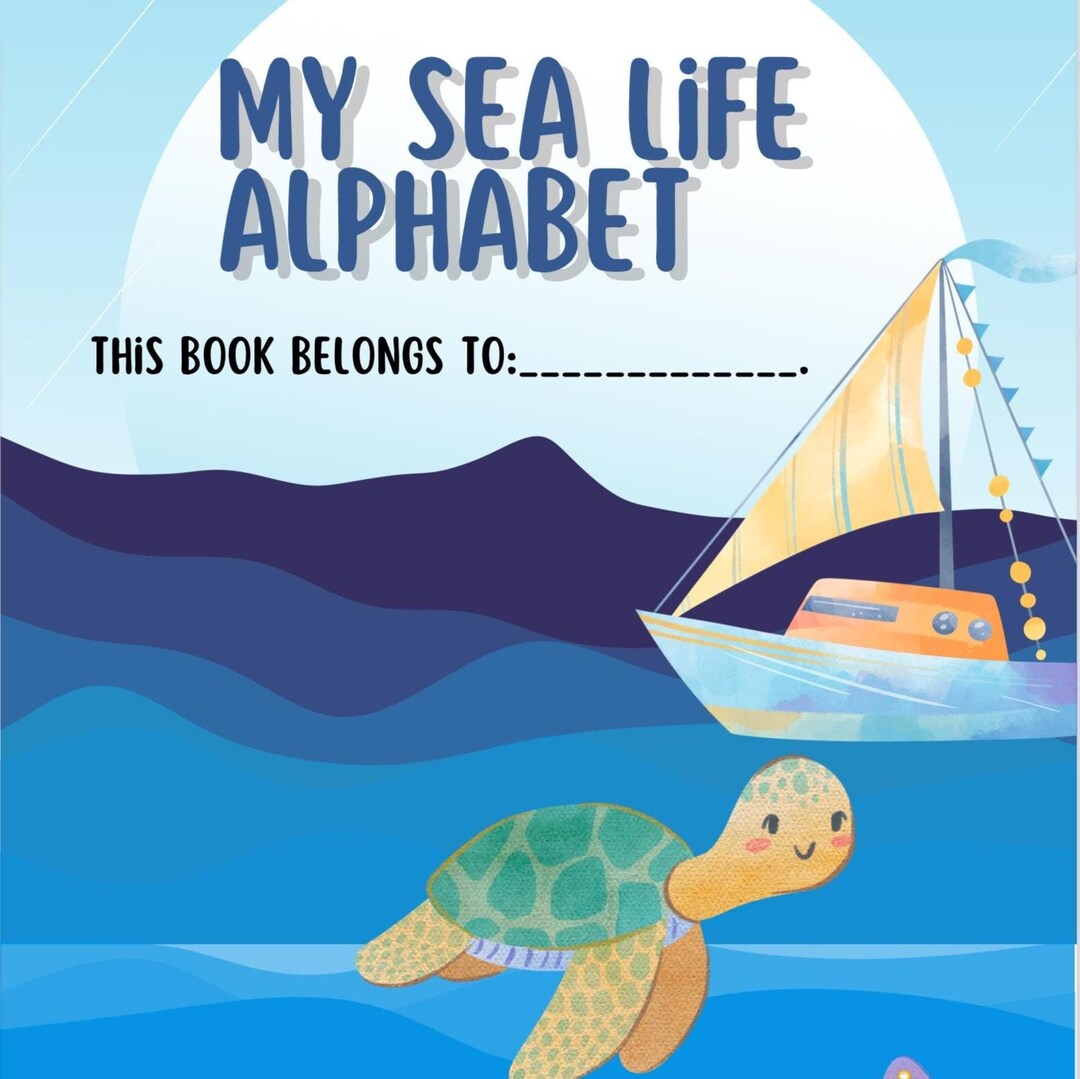 Sea Life Alphabet - Etsy