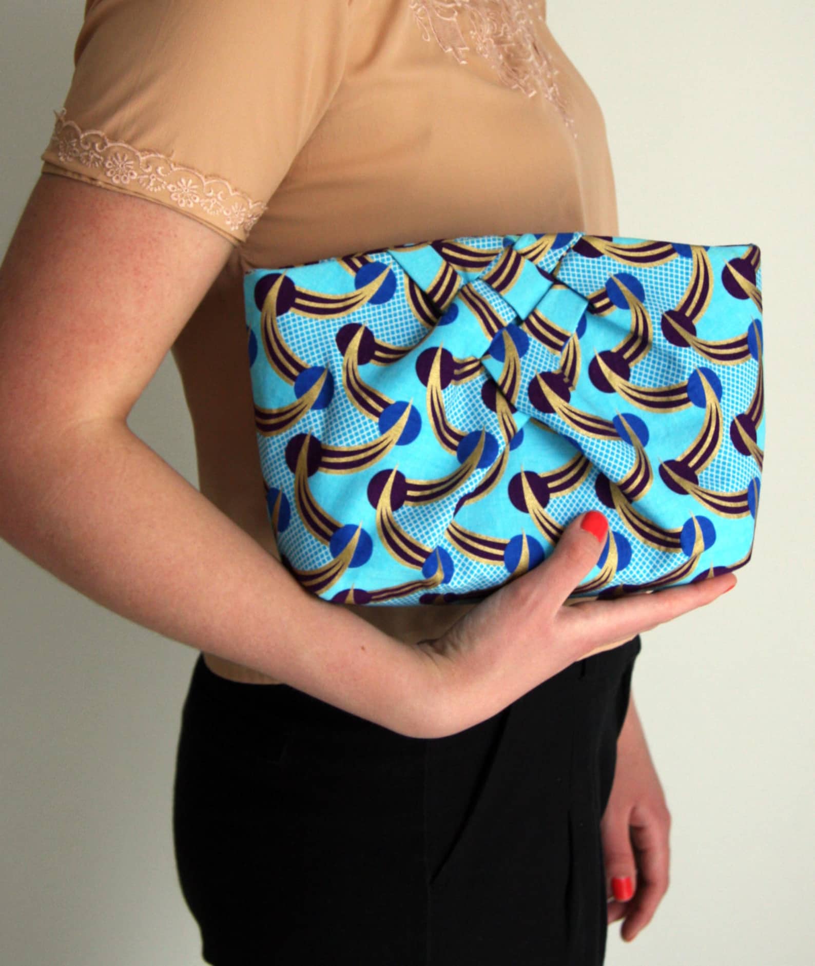 Sewing Pattern Fabric Clutch Purse With Weave Detail // PDF Instant ...