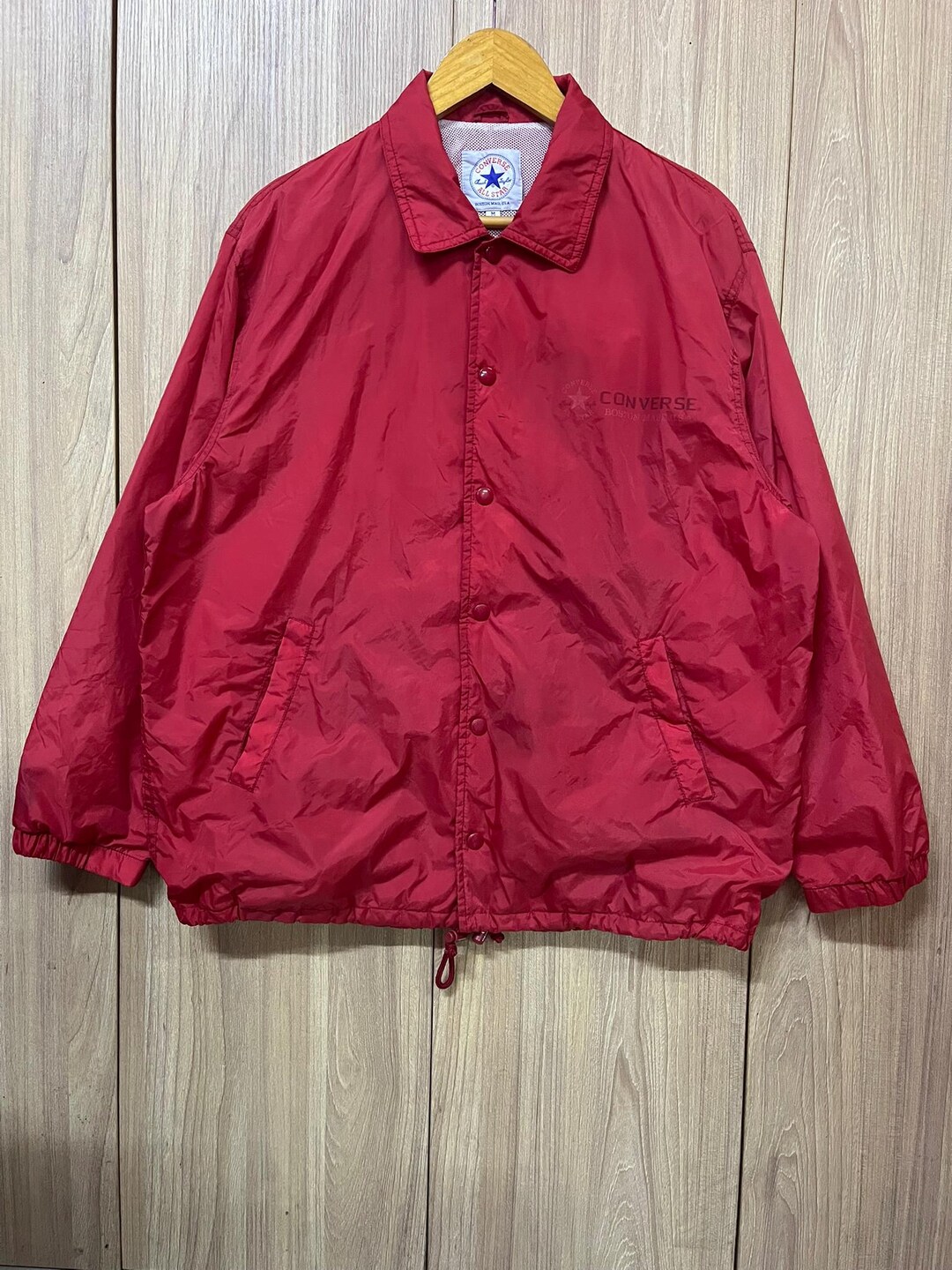 Vintage 90’s Converse Light Windbreaker Jacket Converse All Star Hoodie ...