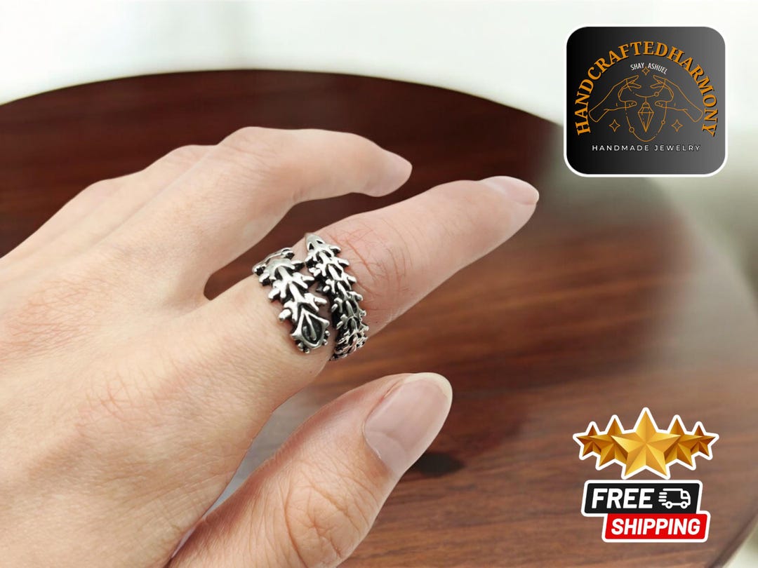 Vintage Punk Rock Ring Centipede-inspired Band Timeless Adjustable ...
