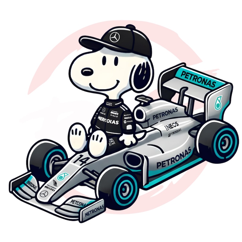 Snoopy F1 Racing 15 PNG Bundle, Snoopy Formula 1 Clipart, Cute Racing ...