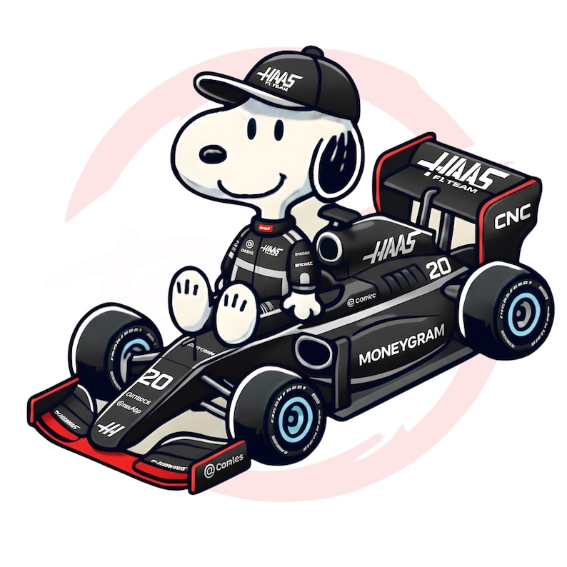 Snoopy F1 Racing 15 PNG Bundle, Snoopy Formula 1 Clipart, Cute Racing ...