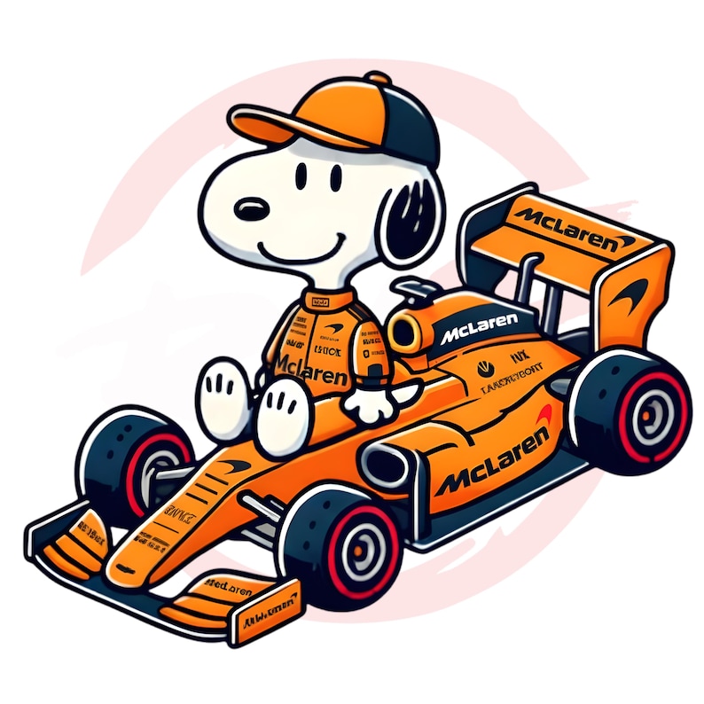 Snoopy F1 Racing 15 PNG Bundle, Snoopy Formula 1 Clipart, Cute Racing ...