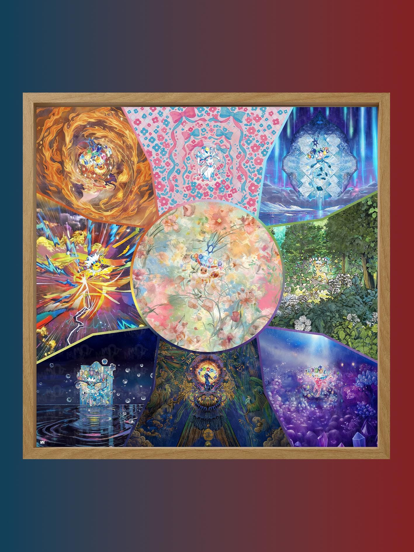 Magnetic Extended Framework | SAR Prismatic Evolutions GOD PACK - Etsy