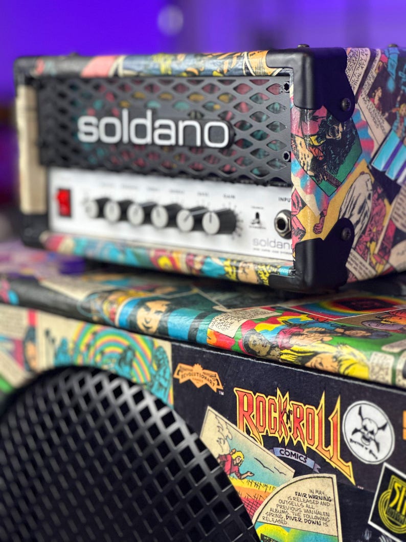 Limited Edition "super Halen" 1x12 Soldano Guitar Amp / the Ultimate ...