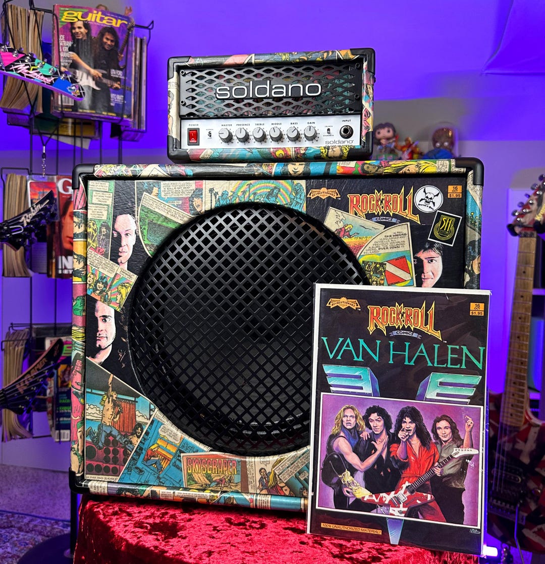 Limited Edition "super Halen" 1x12 Soldano Guitar Amp / the Ultimate ...