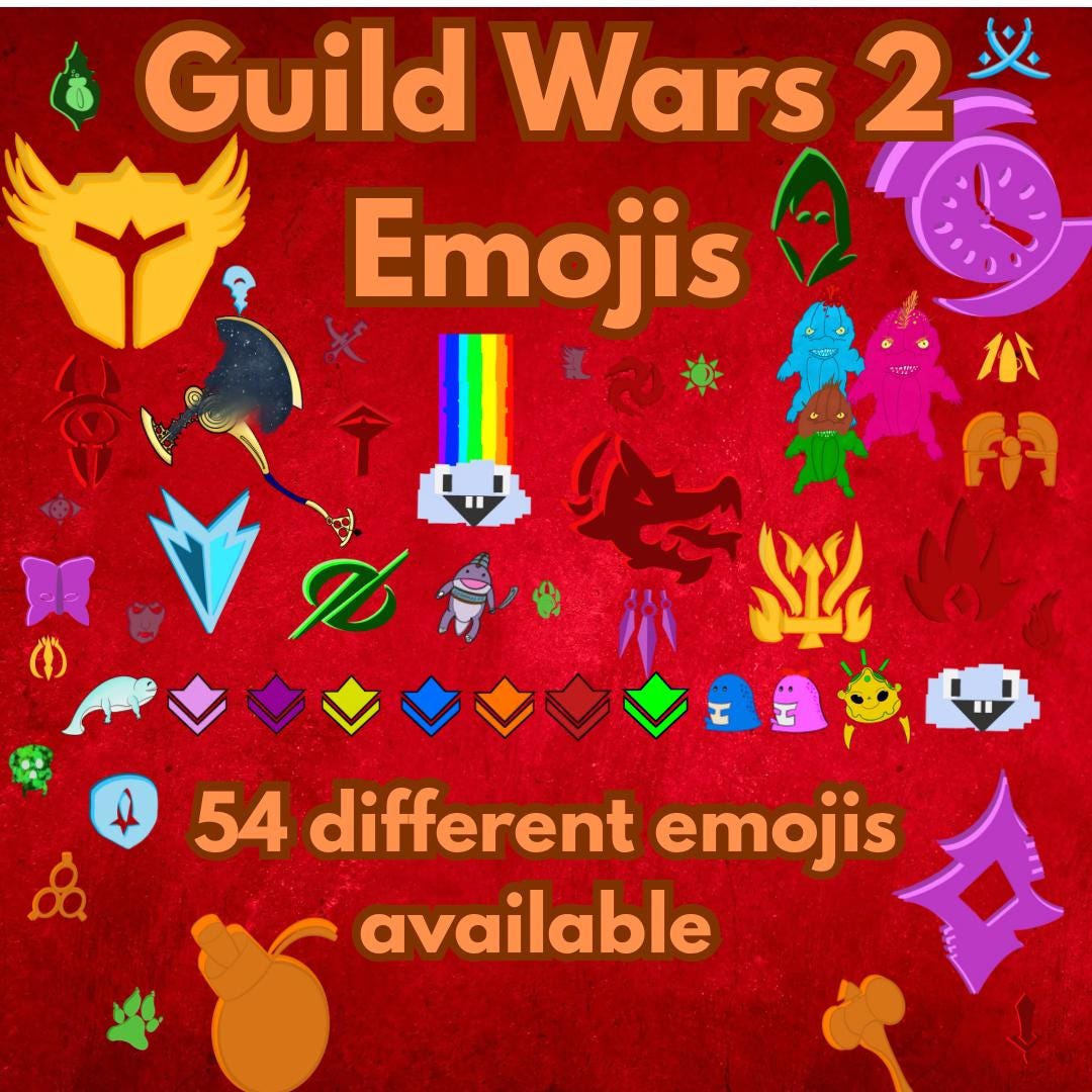 Guild Wars 2 Discord Emojis - Etsy