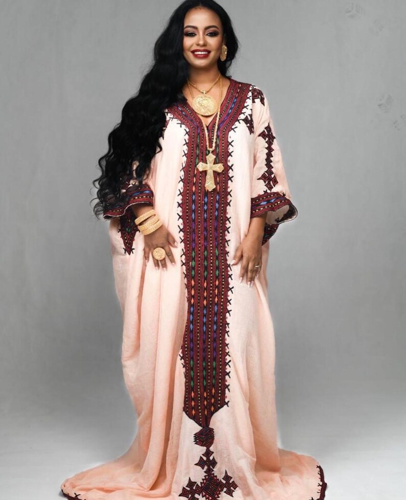 Modern Habesha Kemis/ Ethiopian Dress/ Hebesha Dress/ Eritrean Dress - Etsy