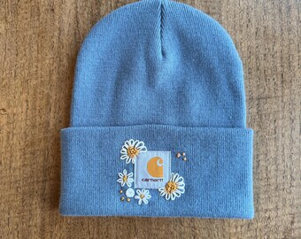 Hand Embroidered Stocking Cap - Etsy