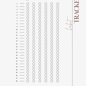 Printable 75 Hard Tracker - Etsy