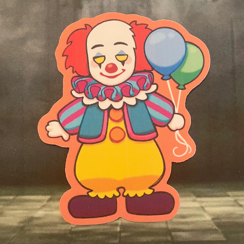 Horror Character Stickers - Etsy